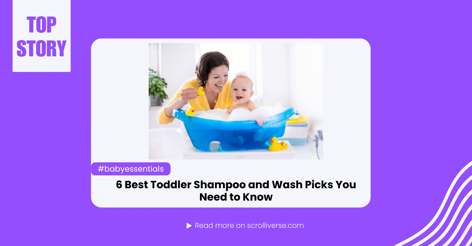 Best Toddler Shampoo Moms Actually Recommend