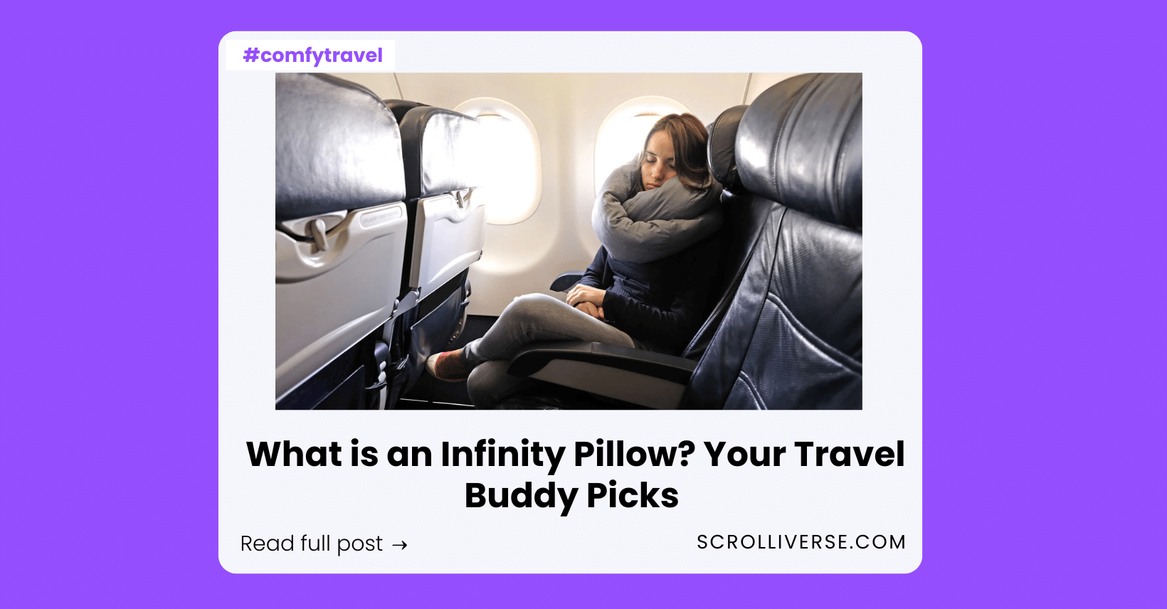 What Is an Infinity Pillow? Ultimate Travel Pillow Guide