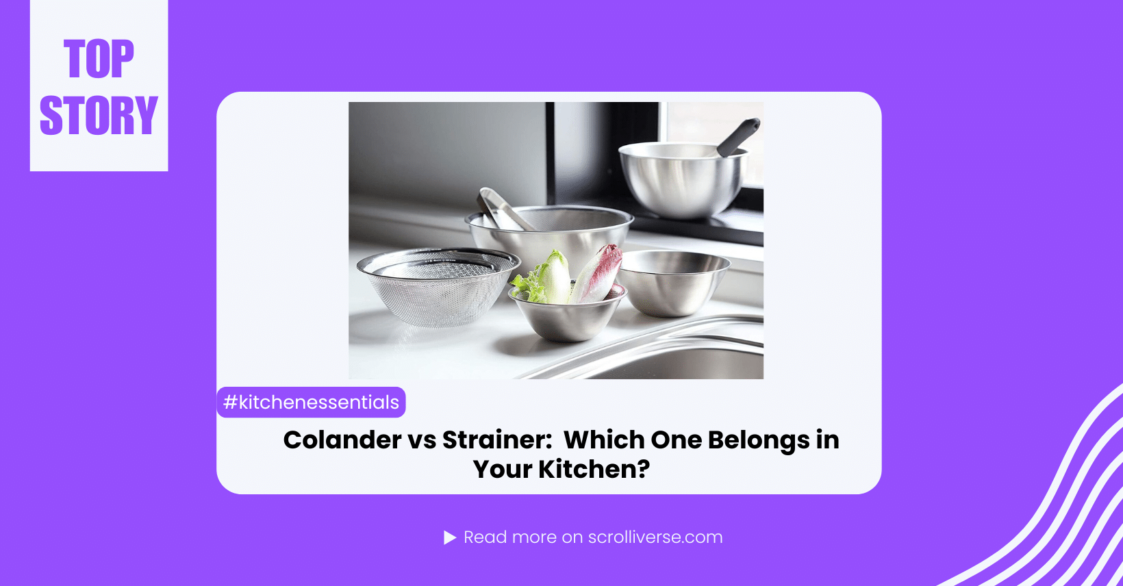 Colander vs Strainer: Key Differences & Best Uses in the Kitchen